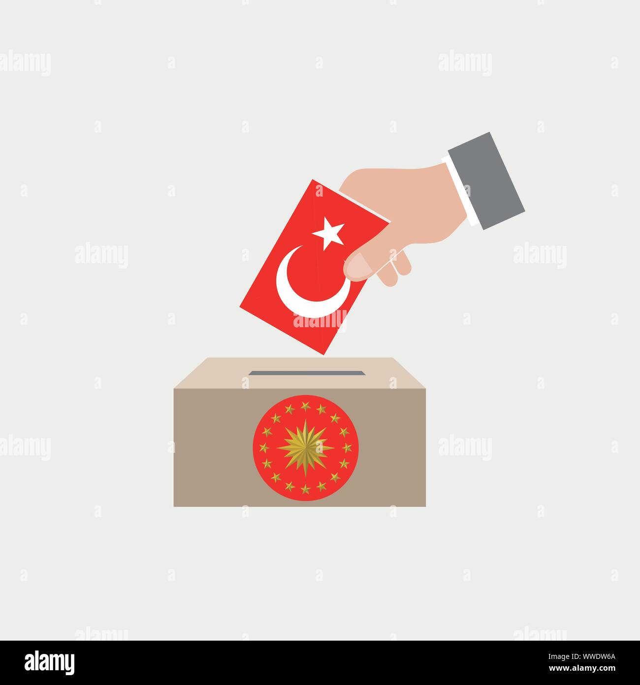 Justice and development party flag hi-res stock photography and images ...