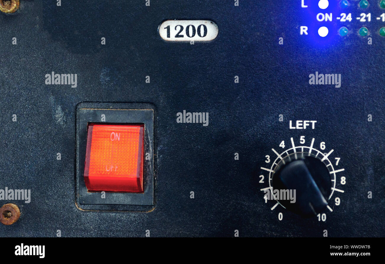 Main switch hi-res stock photography and images - Alamy