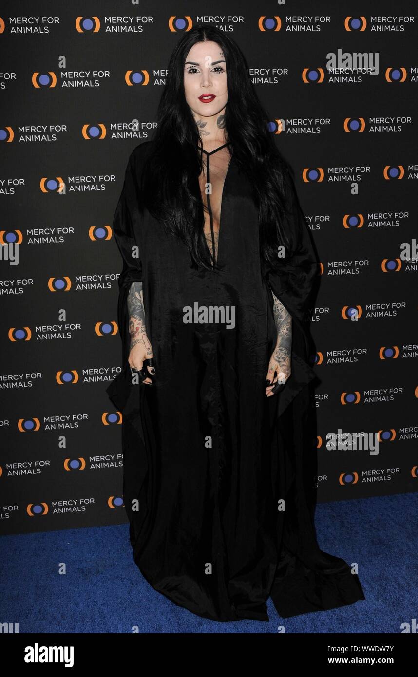 Los Angeles, CA. 14th Sep, 2019. Kat Von D at arrivals for Mercy For ...
