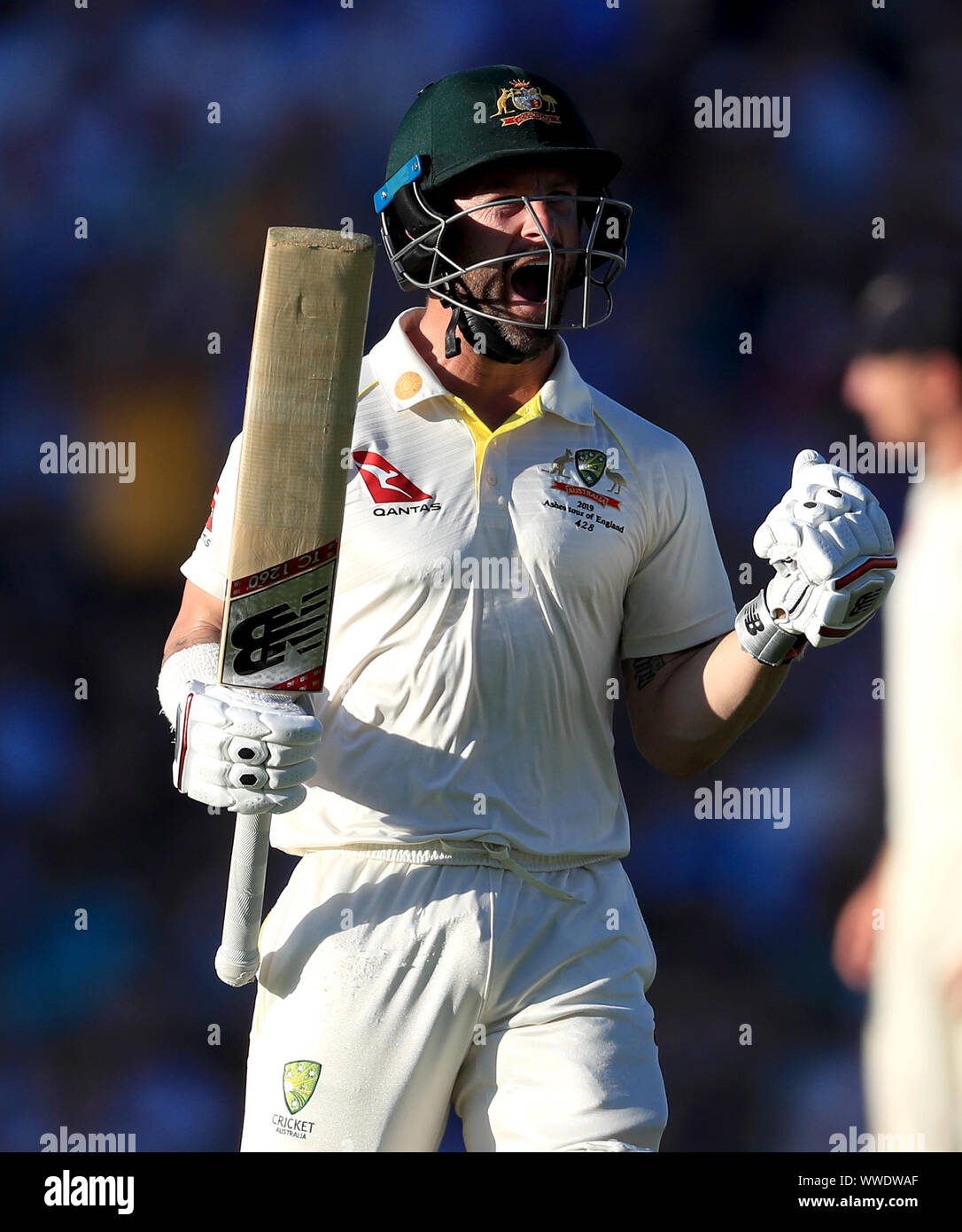 Australia's Matthew Wade during day four of the fifth test match at The ...