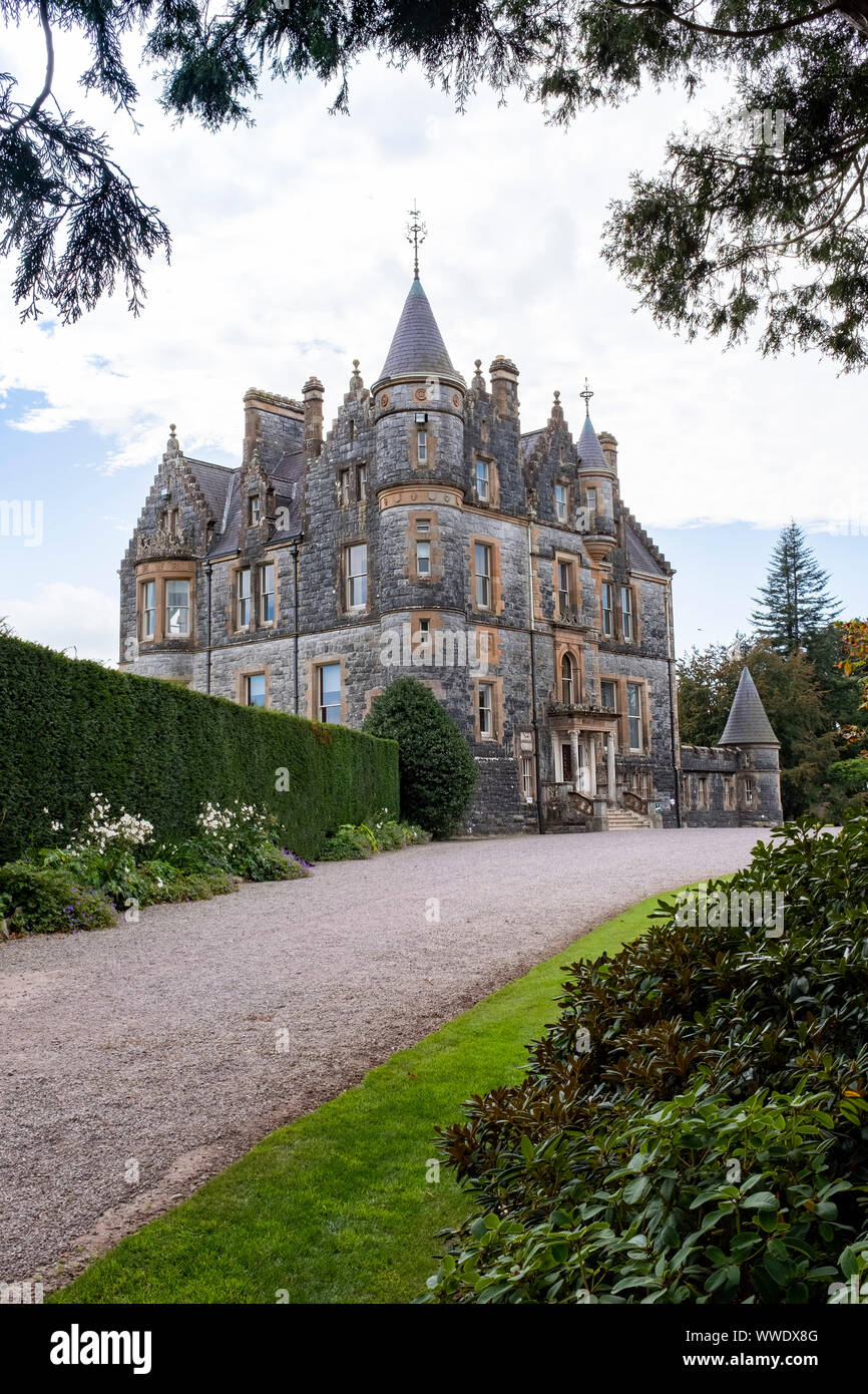 Blarney House, situated in the grounds of Blarney Castle, County Cork ...