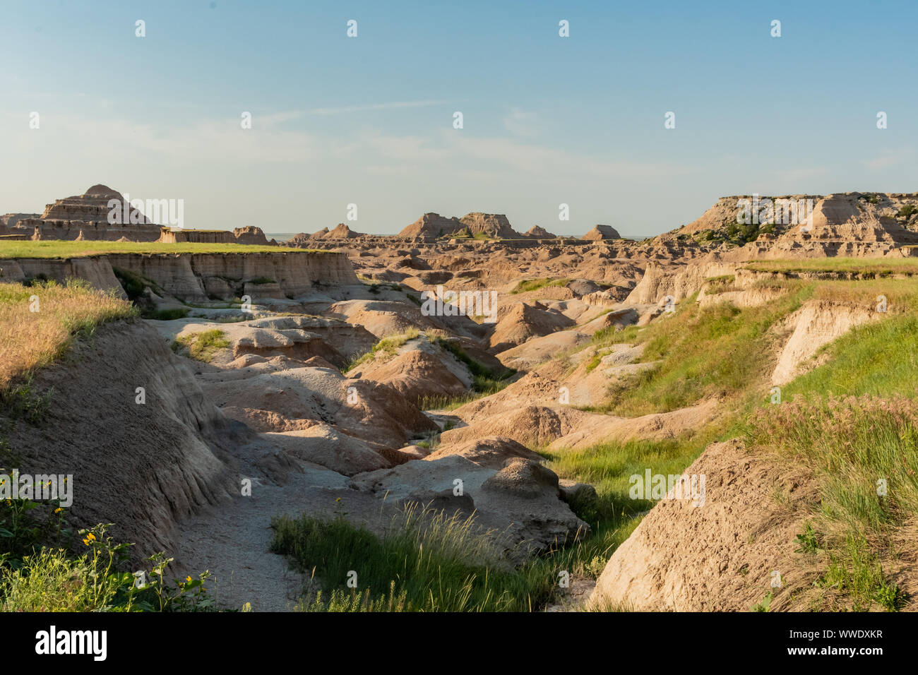 Ravine Through Badlands Rock Formations Stock Photo - Alamy Ravine Through Badlands Rock Formations Stock Photo - Alamy