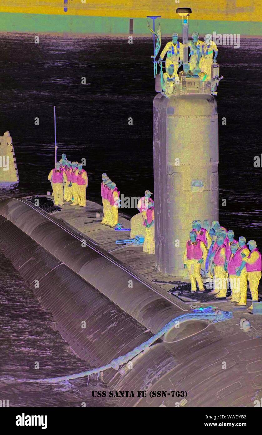 USS SANTA FE (SSN-763 Stock Photo - Alamy