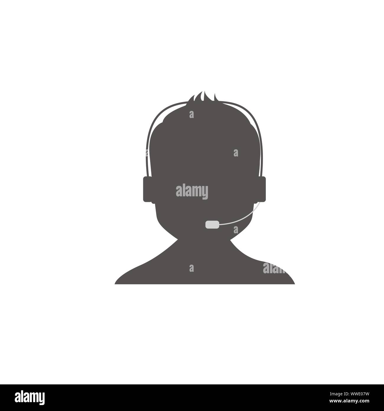 Telephone operator vector vectors hi-res stock photography and images ...