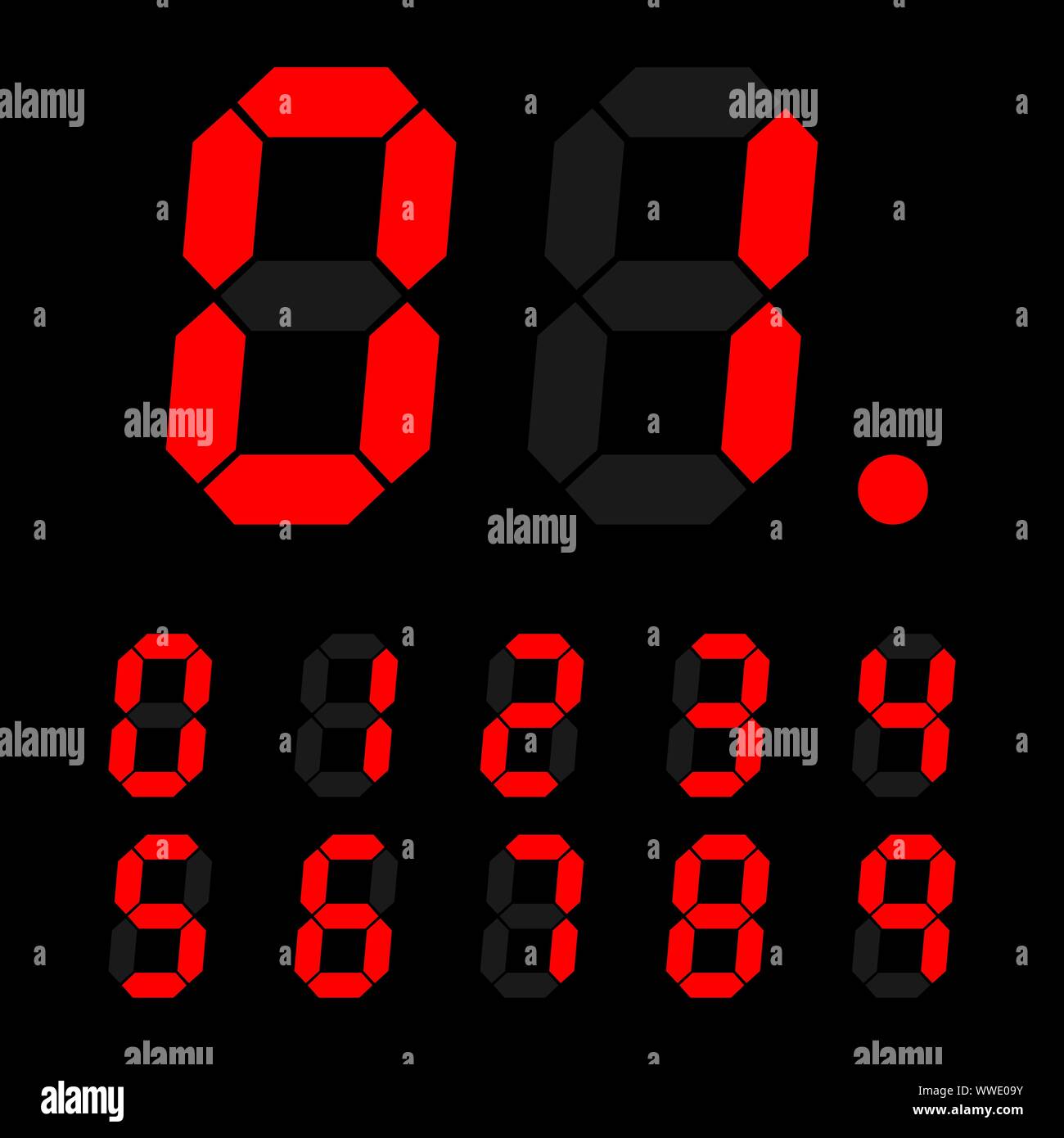 Digit technical Stock Vector Images - Alamy