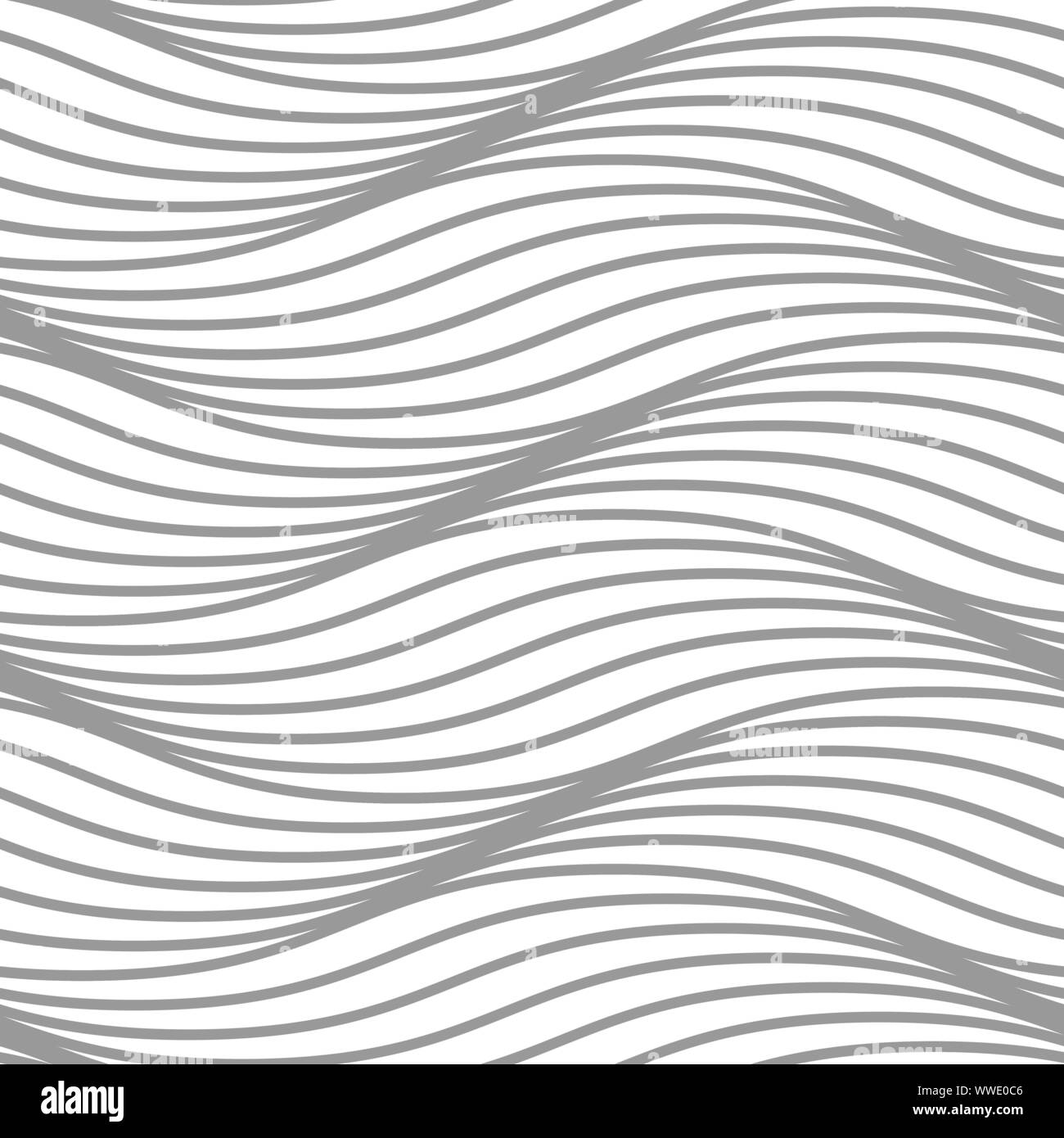 Vector seamless wave textured background. . Template for your design ...