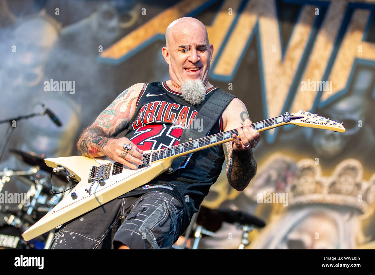September 14, 2019, Chicago, Illinois, U.S: SCOTT IAN of Anthrax during ...
