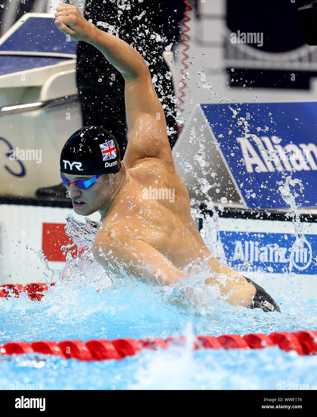 Great Britain's Reece Dunn wins the Men's 100m Butterfly S14 Final ...
