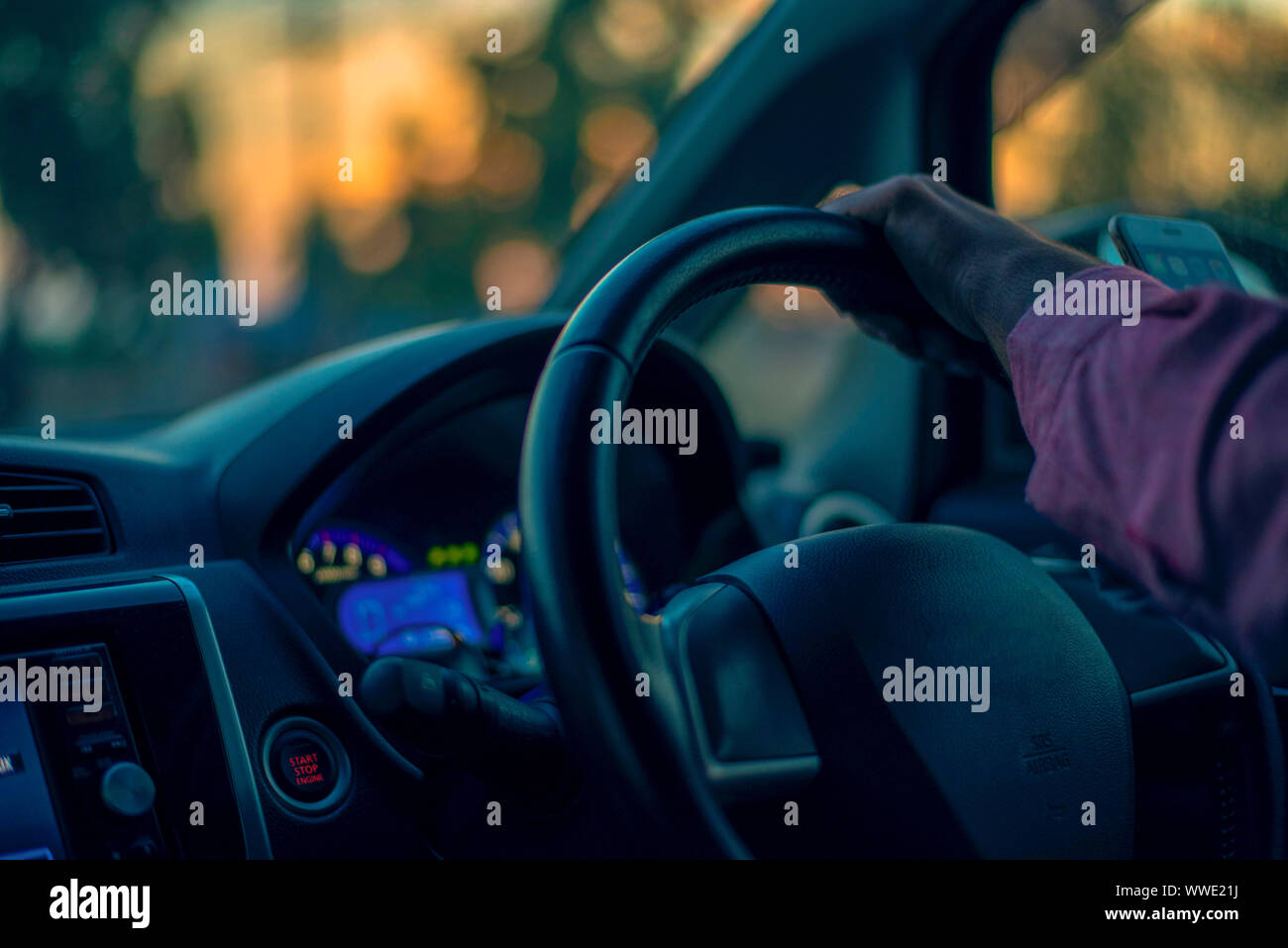 Car trailer interior hi-res stock photography and images - Alamy