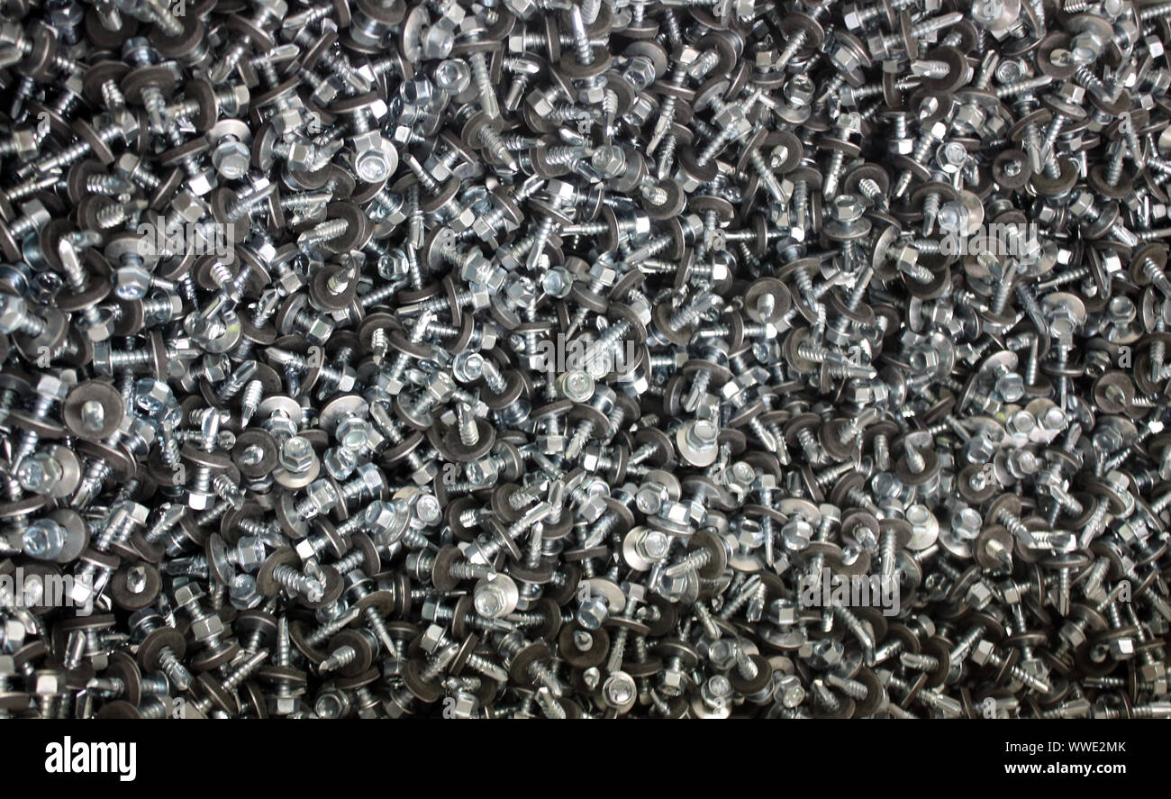 field bolts texture background close up Stock Photo - Alamy