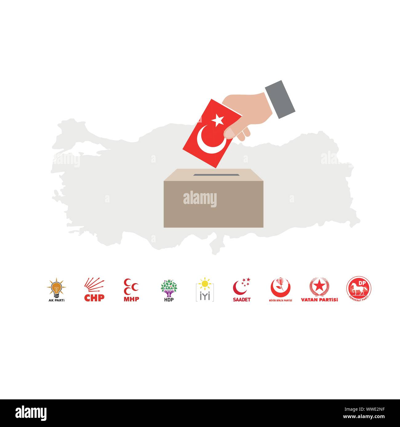 Akp logo hi-res stock photography and images - Alamy