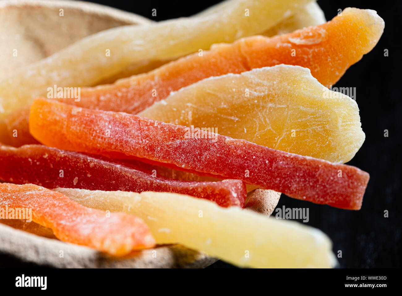 Tropical fruit papaya mango pineapple hi-res stock photography and ...