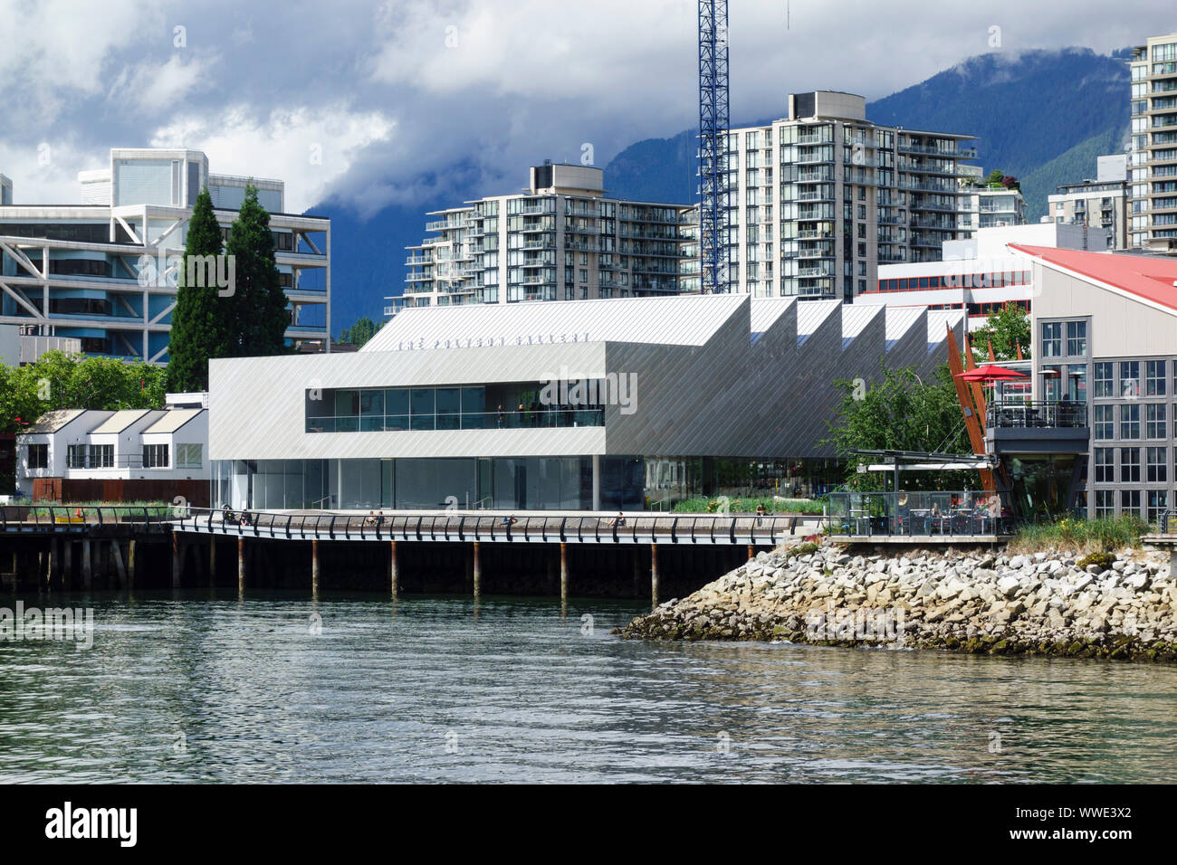 The Polygon Gallery, Lonsdale waterfront, North Vancouver, British ...