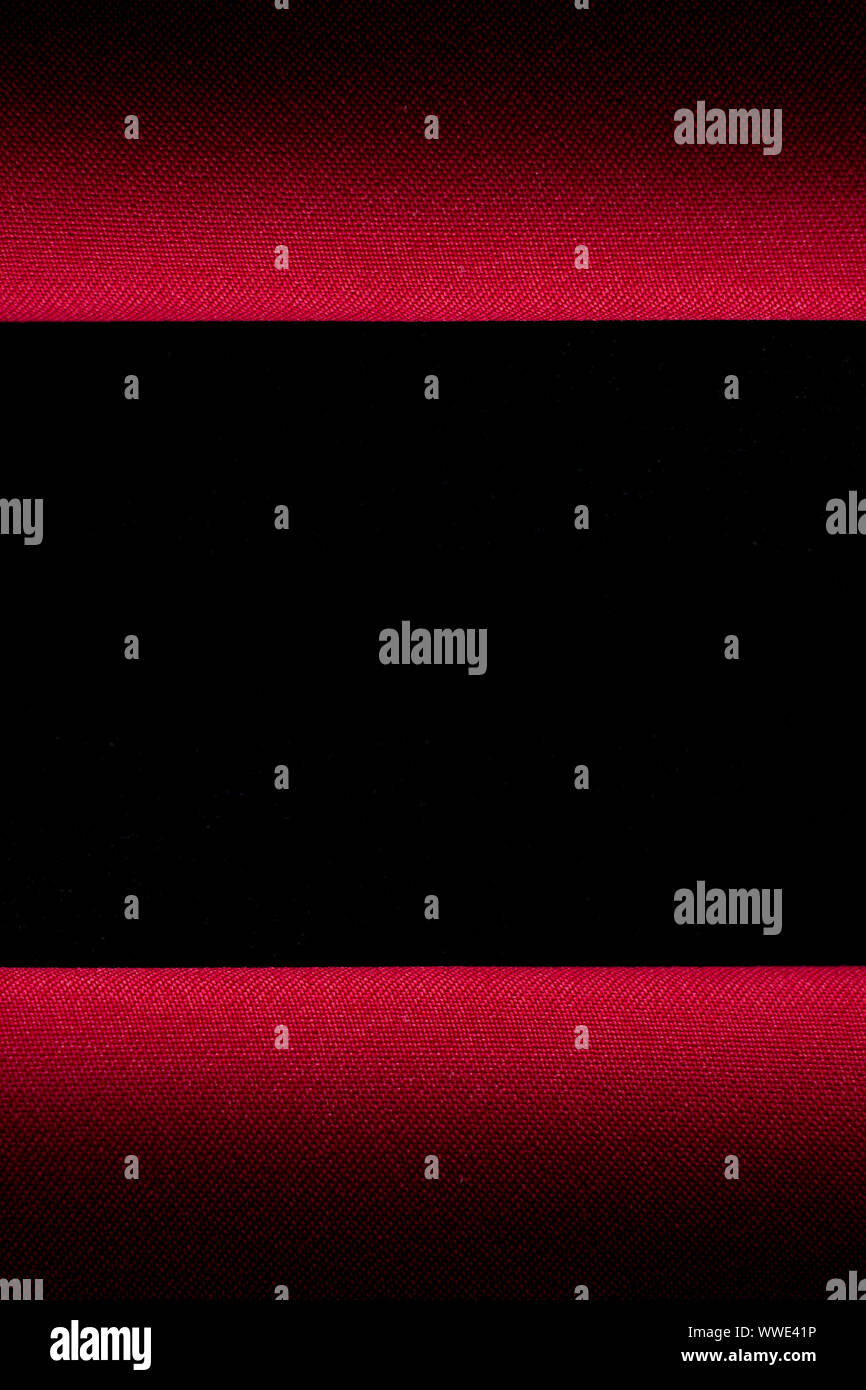 Two color red and black luxury background or concept, folds of red and ...