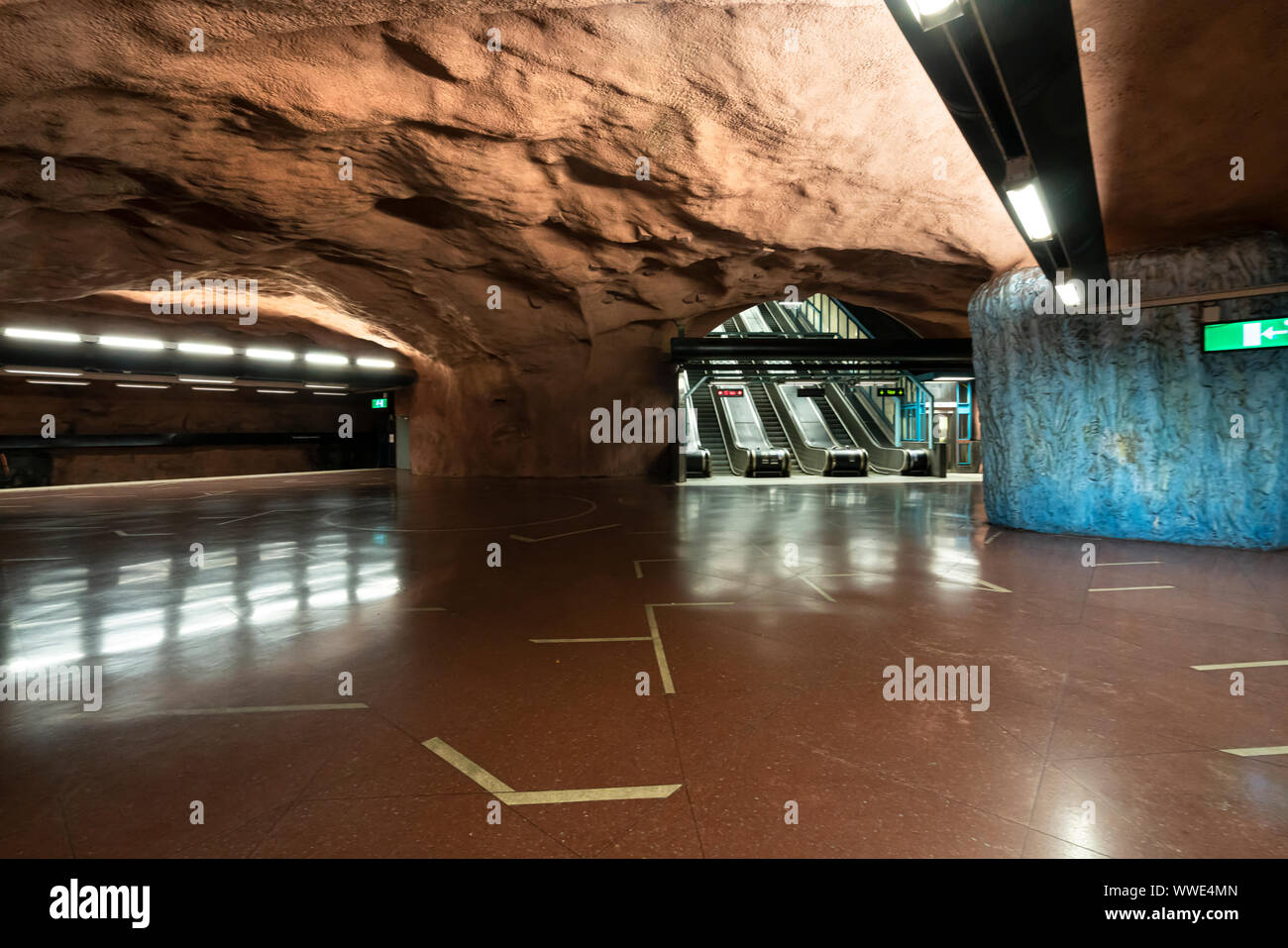 Stockholm, Sweden. September 2019. A view of the decorations of ...