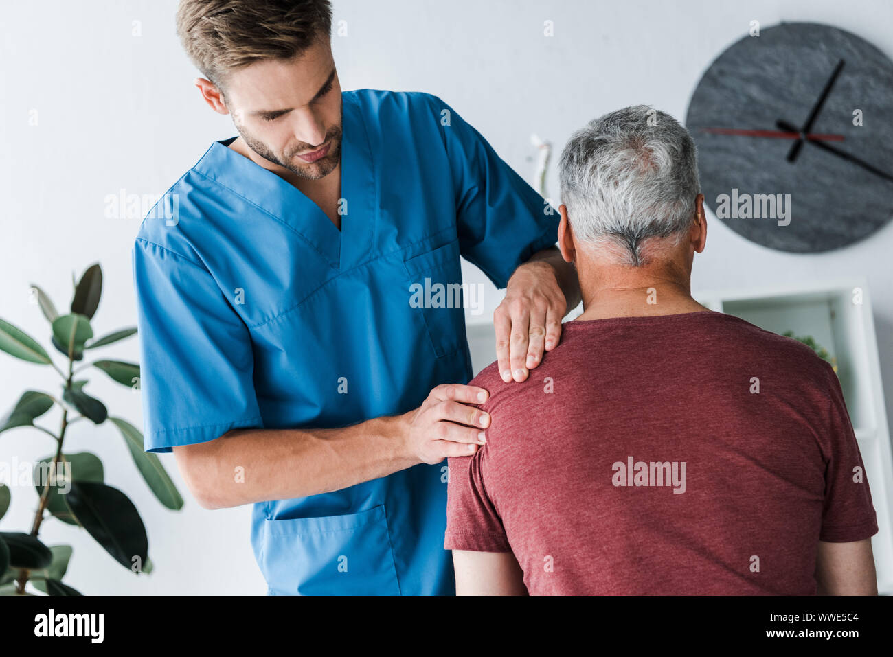 Back doctor clock hi-res stock photography and images - Alamy