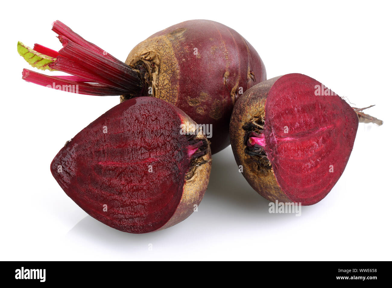 Red beets isolated on Cut Out Stock Images & Pictures - Alamy