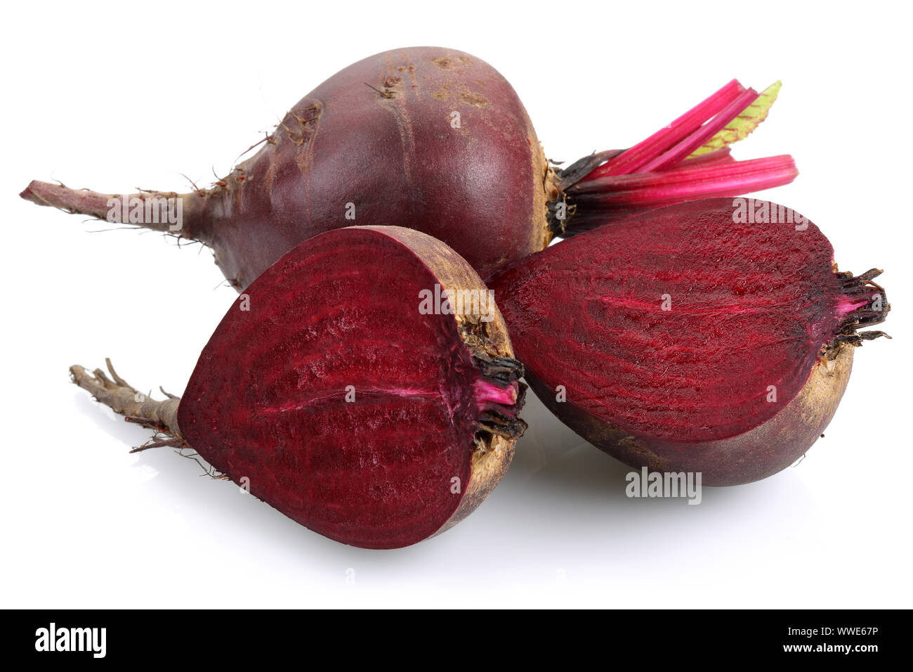 Red beets isolated on Cut Out Stock Images & Pictures - Alamy