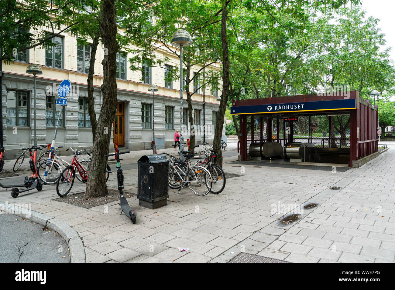 Stockholm train station external hi-res stock photography and images ...