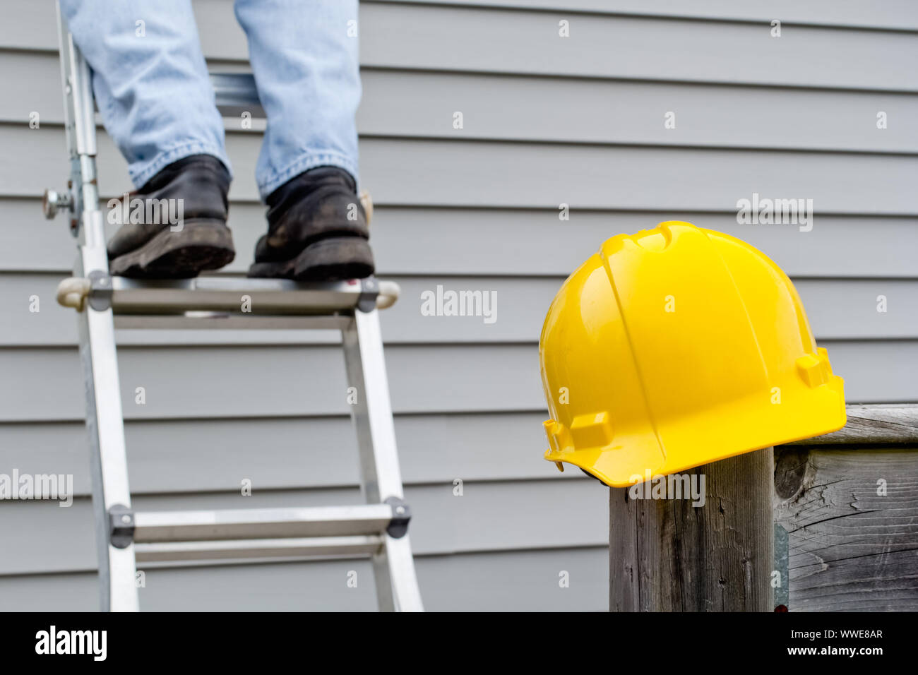 Professional ladder hi-res stock photography and images - Alamy