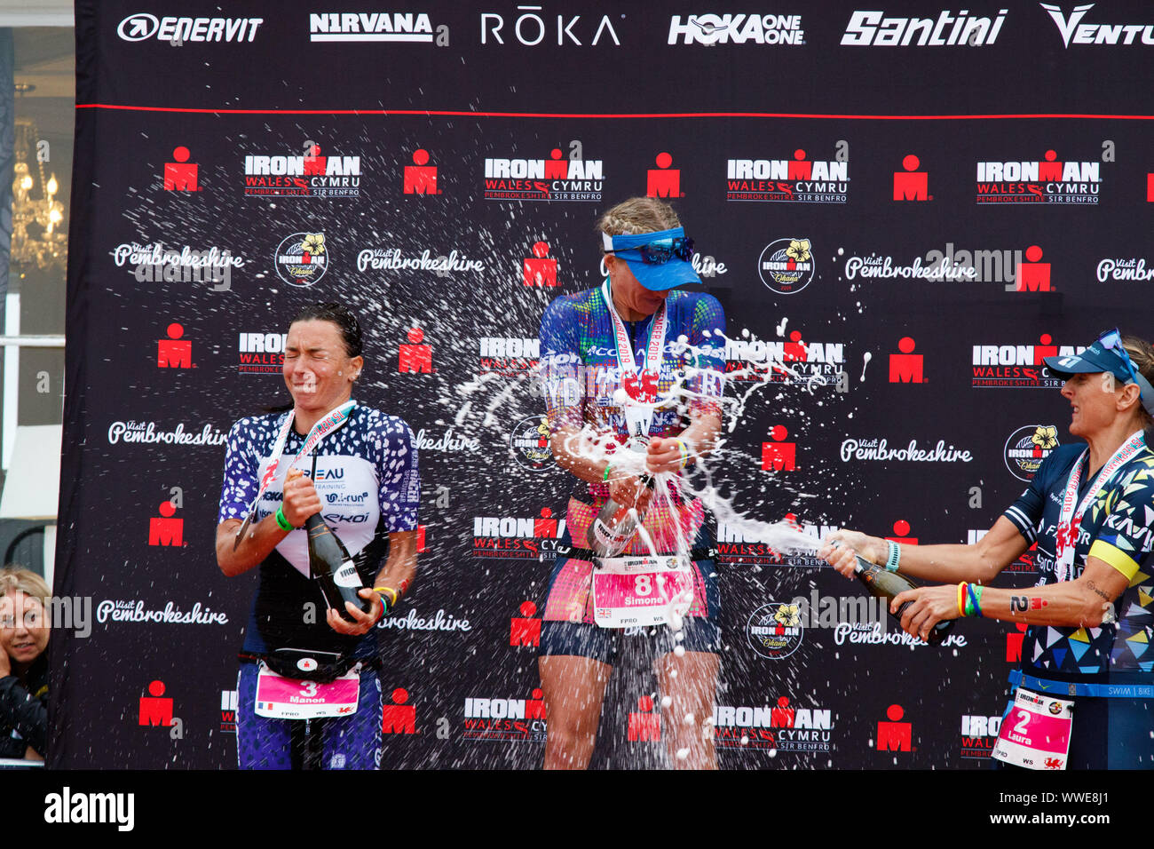 Ironman Wales, North Beach, Tenby, Pembrokeshire, UK. 15 September 2019 ...