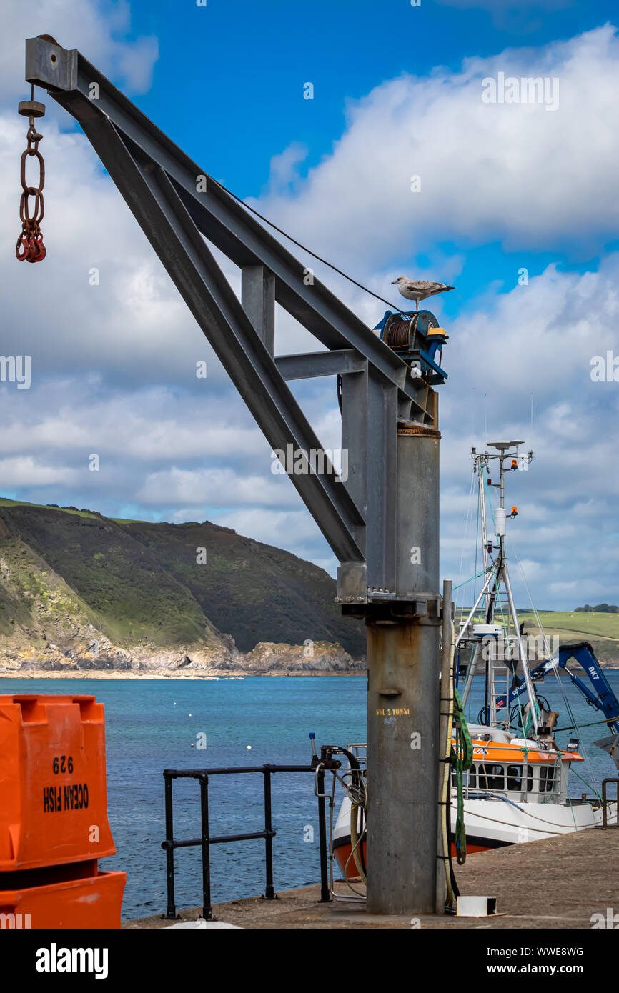 Mevagissey fish market cornwall hi-res stock photography and images - Alamy
