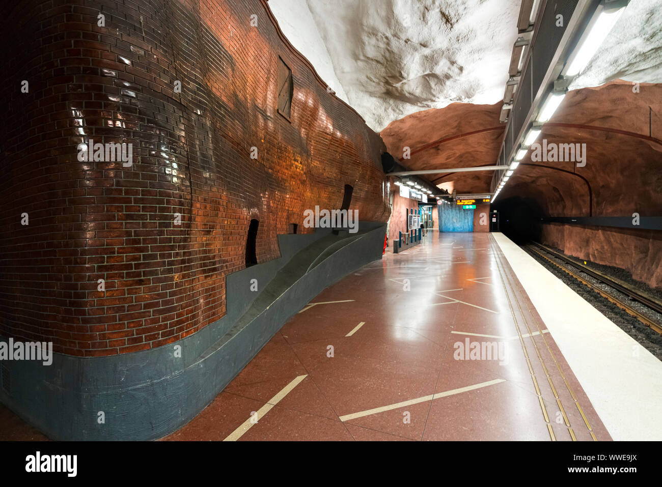 Stockholm, Sweden. September 2019. A view of the decorations of ...