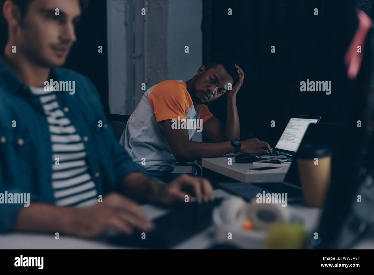 Coders african hi-res stock photography and images - Alamy