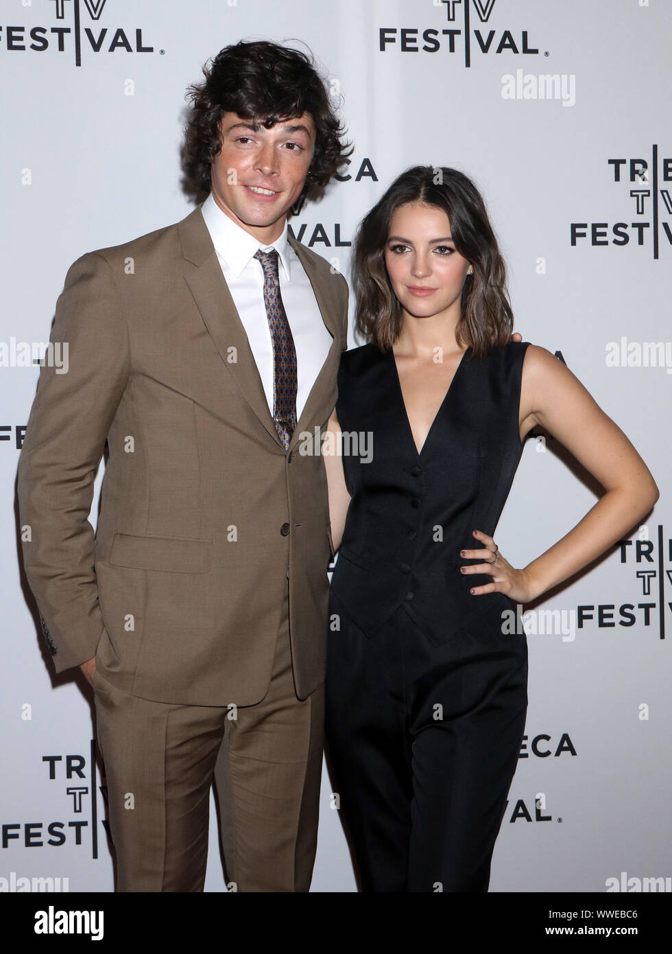September 14, 2019 Adrian Enscoe, Ella Hunt attend Tribeca TV Festival ...