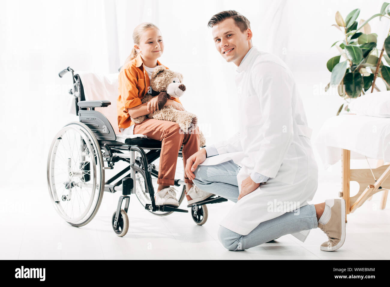 Teddy bear in wheelchair hi-res stock photography and images - Alamy