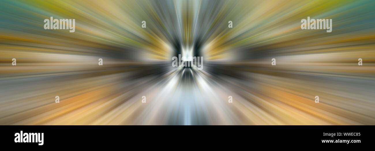 Yellow dynamic lines of light. Light from central point. Dynamics Stock ...