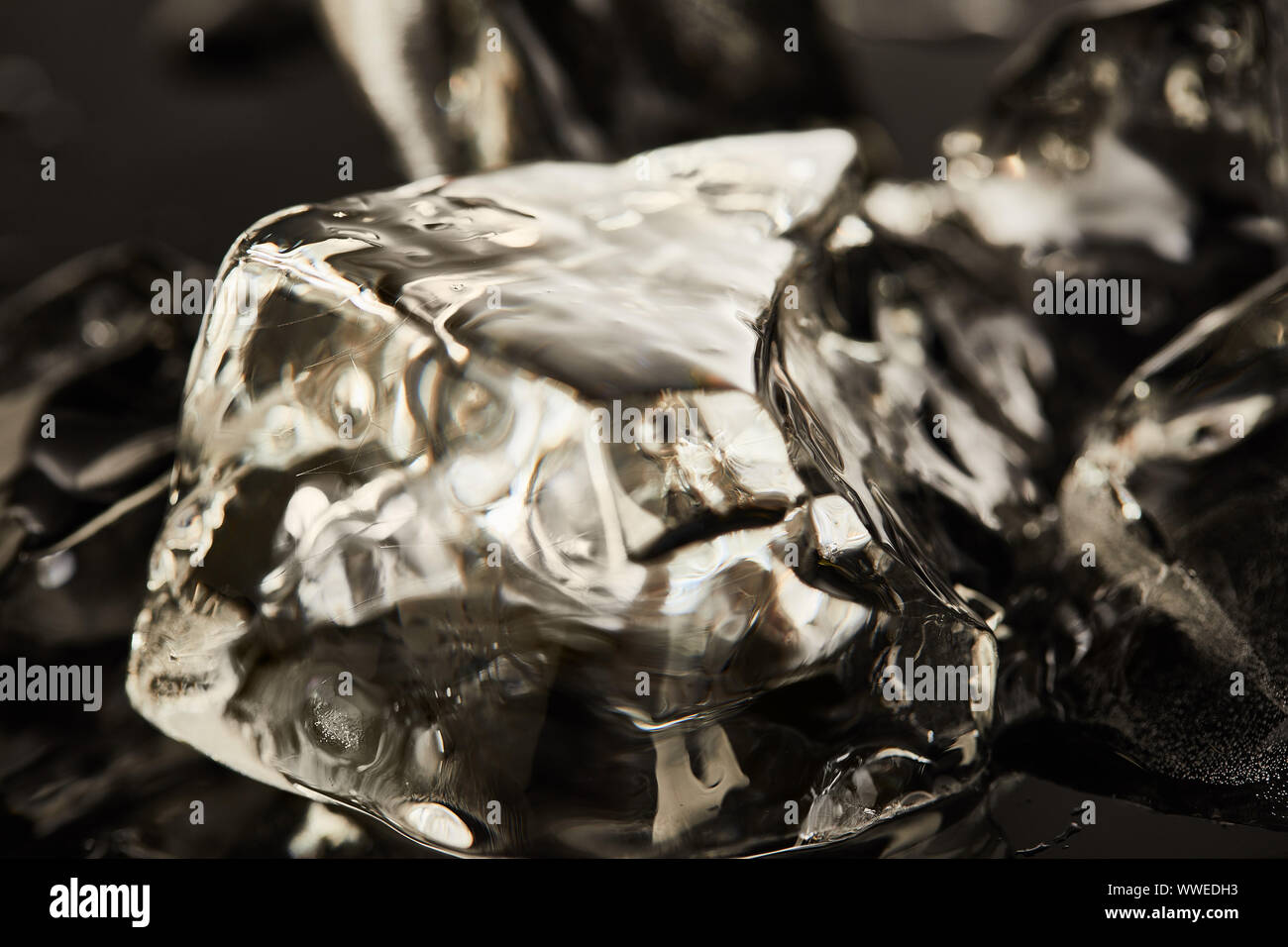 Transparent melting ice hi-res stock photography and images - Alamy