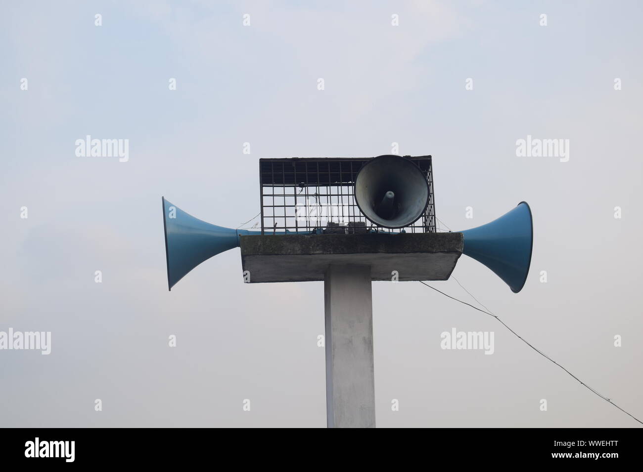 Loudspeaker of mosque Stock Photo - Alamy