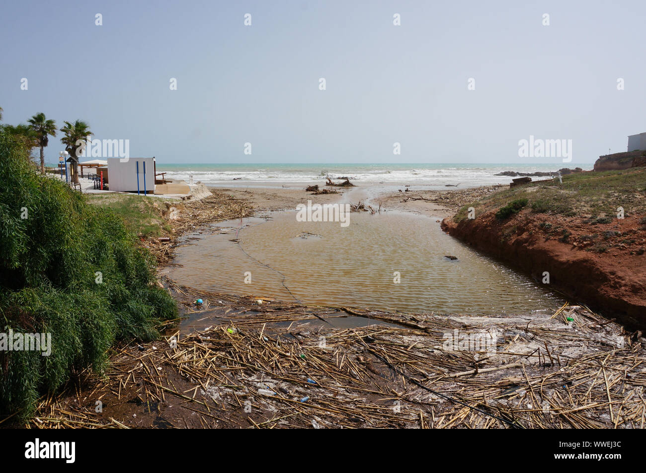 Orihuela Costa, Alicante, Spain - September 15, 2019: Playa Flamenca ...