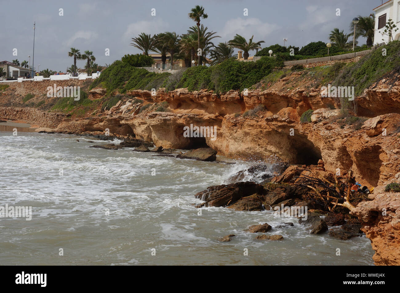 Orihuela Costa, Alicante, Spain - September 15, 2019: Playa Flamenca ...
