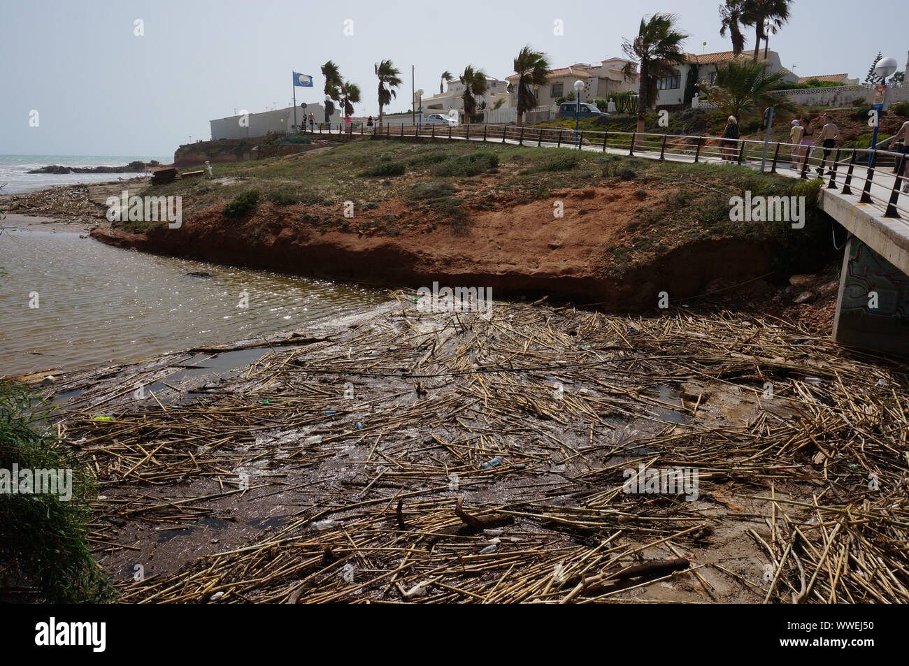 Orihuela Costa, Alicante, Spain - September 15, 2019: Playa Flamenca ...
