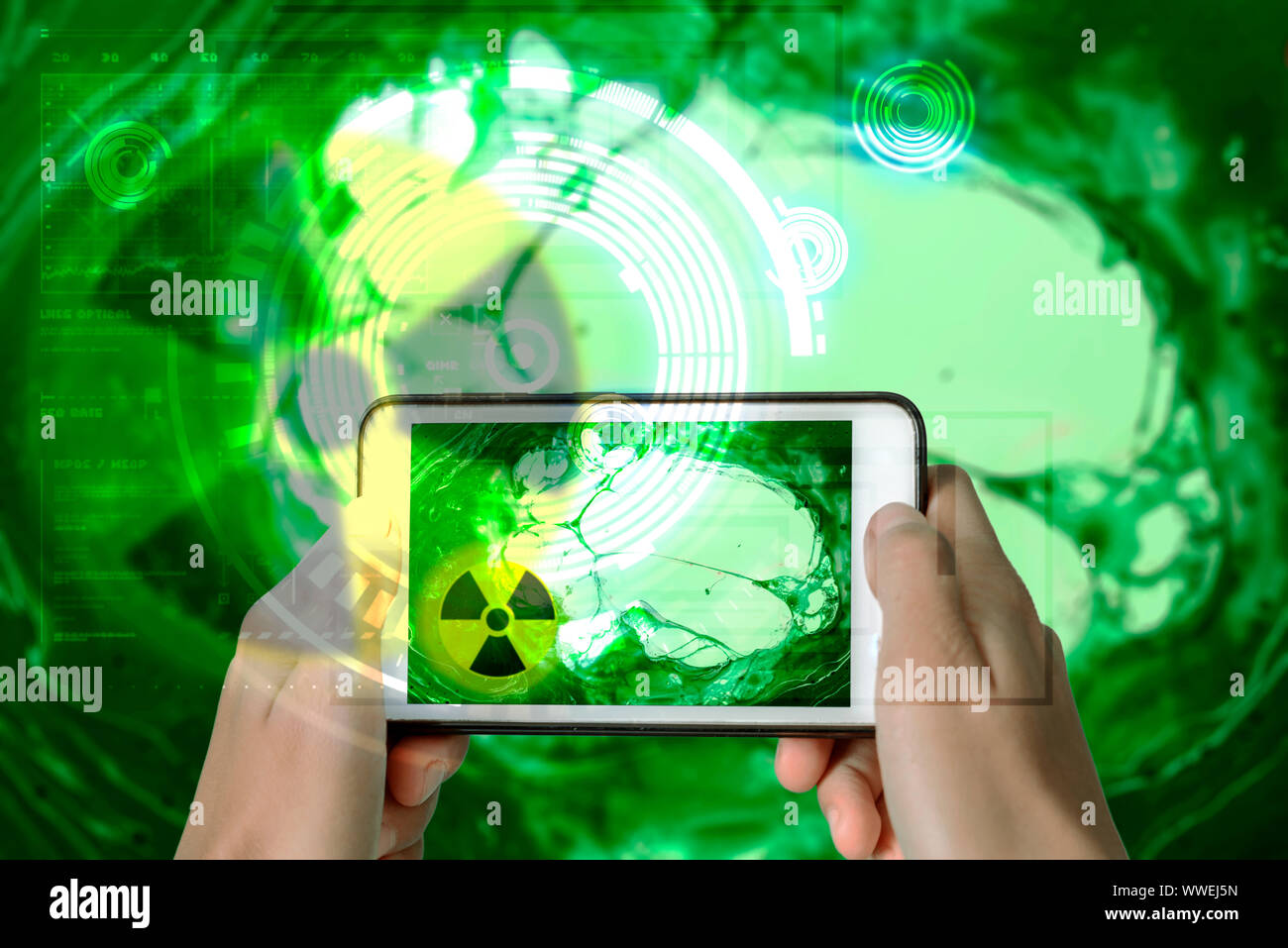 Augmented Reality device using smart technology, mixing virtual and ...