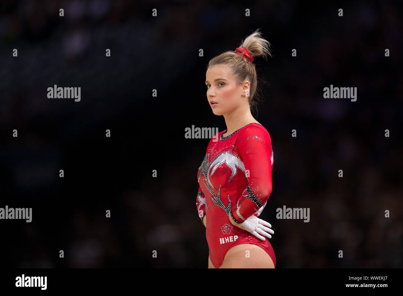 Paris, France. 14th Sep, 2019. Ana Derek from Croatia during 2019 FIG ...
