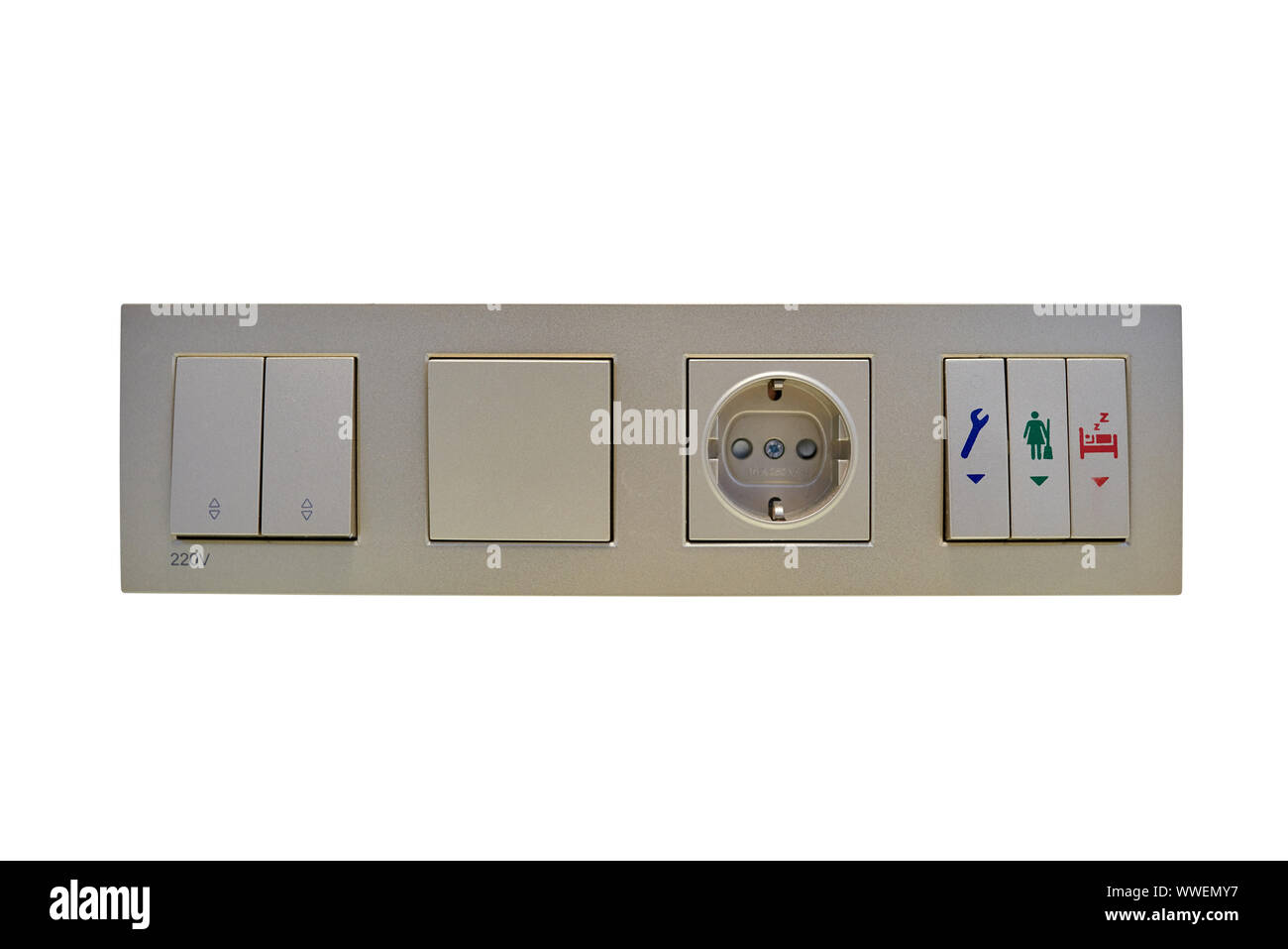 Multi wall socket Cut Out Stock Images & Pictures - Alamy