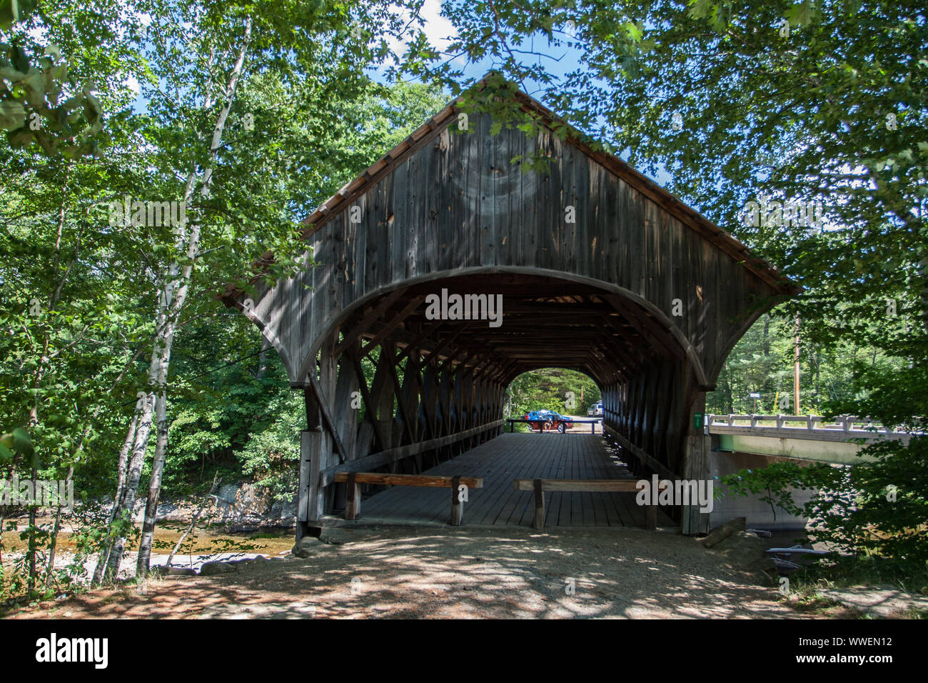 Covered bridge of maine hi-res stock photography and images - Alamy