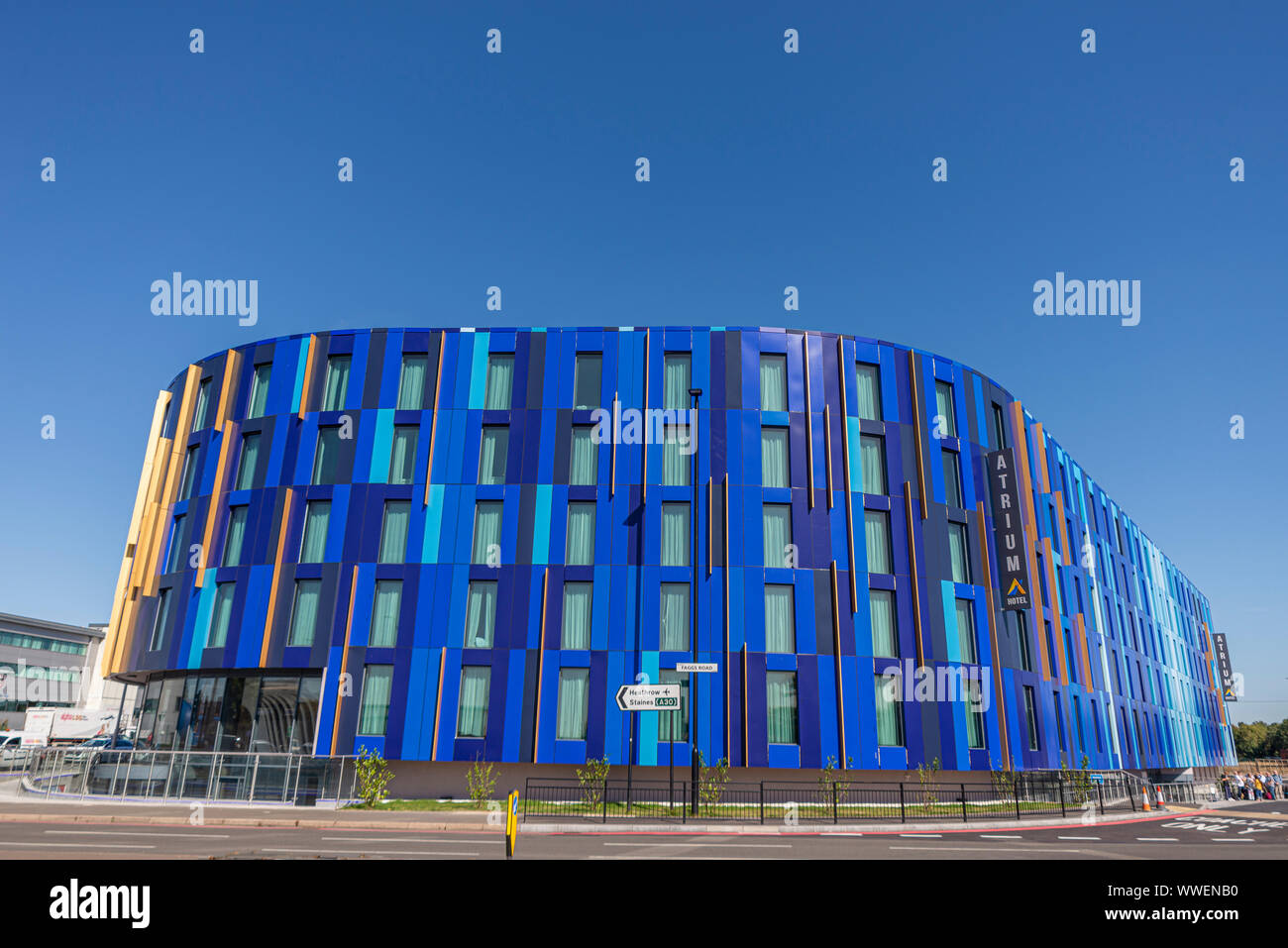 The Atrium Hotel at London Heathrow Airport, Feltham, London, UK. New ...