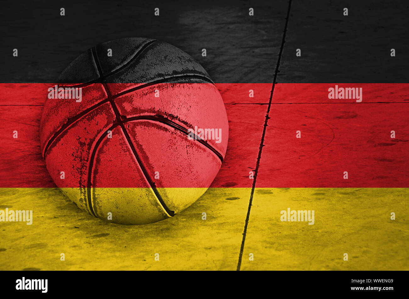 German flag, background, basketball ball Stock Photo - Alamy