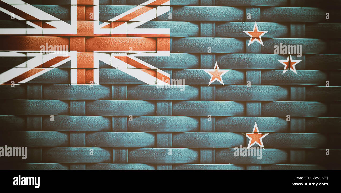 Flag of New Zealand, background, texture Stock Photo - Alamy