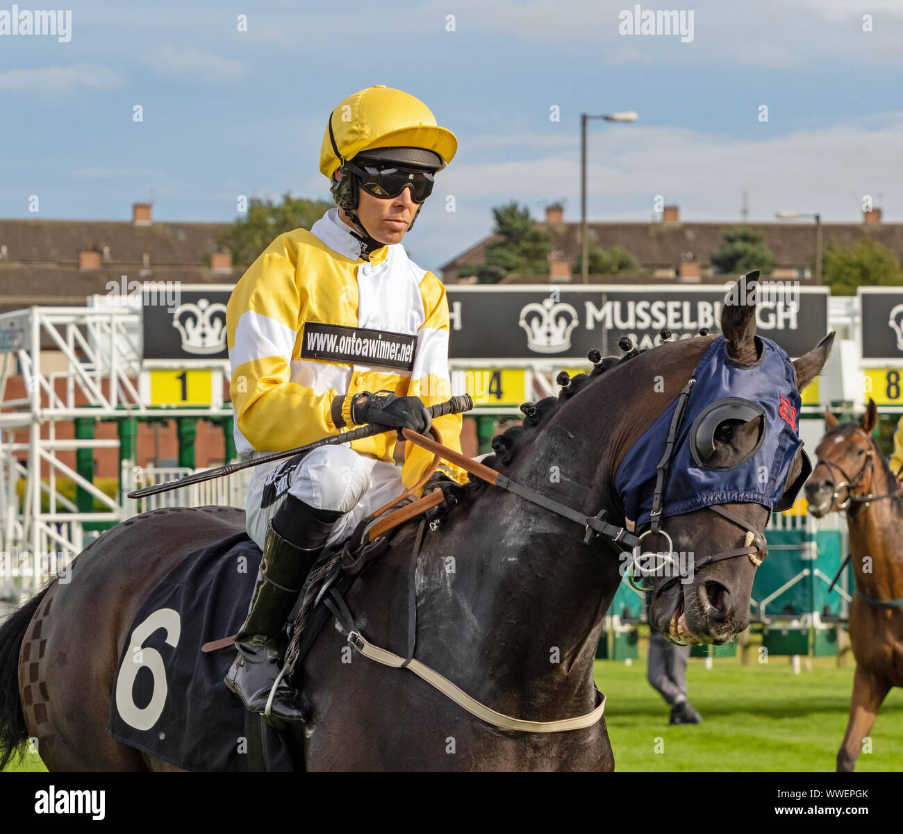Jockey graham lee hi-res stock photography and images - Alamy