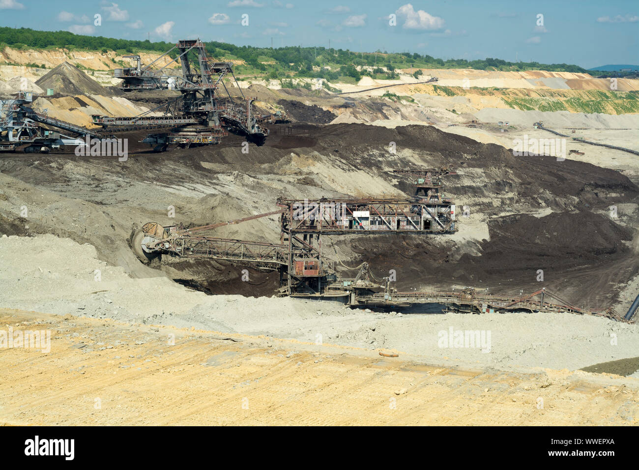 Big Machin - Coal Mining Mine Excavator. Kolubara, Lazarevac, Serbia ...