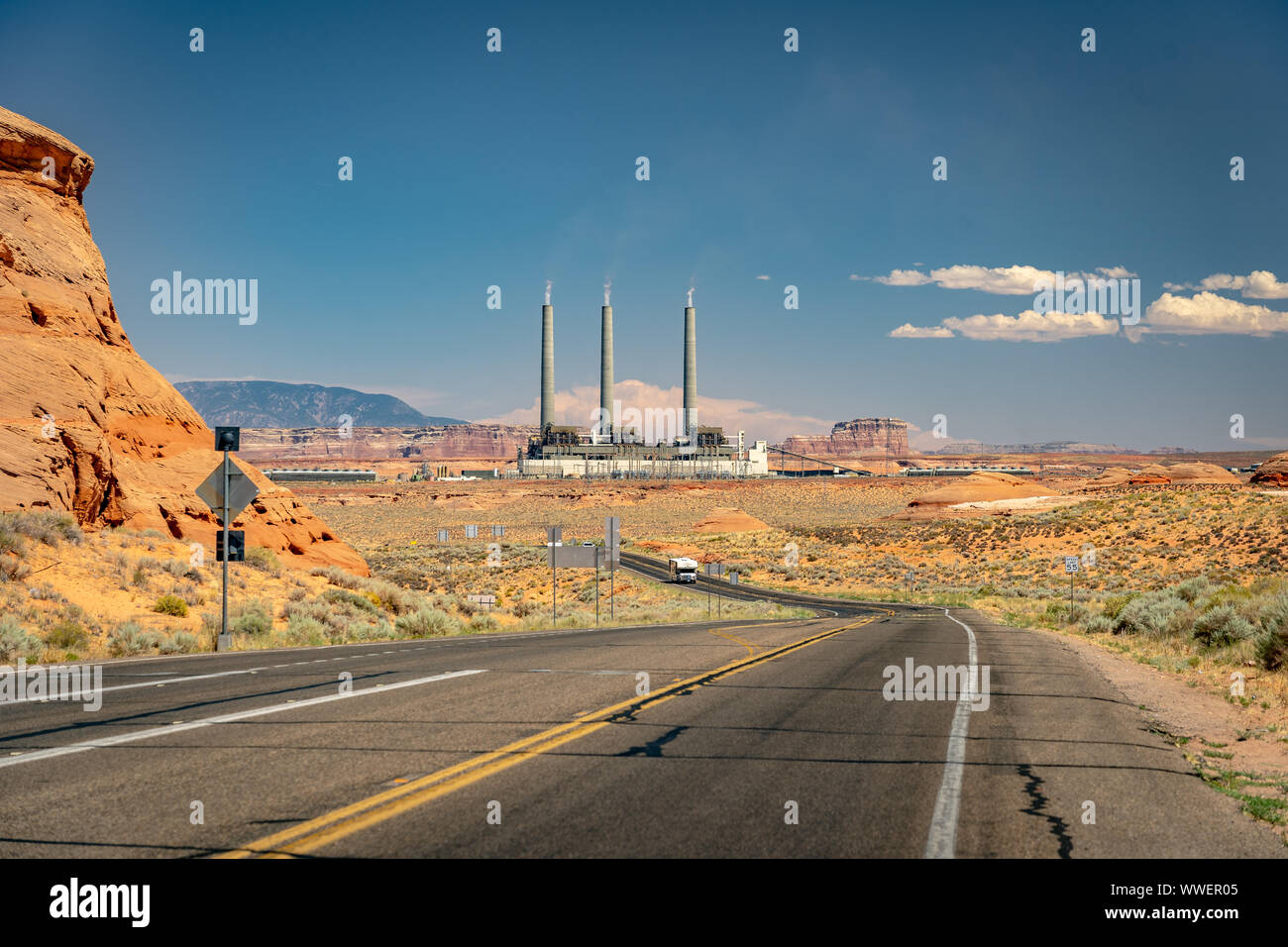 Page, Arizona, USA - Salt River Project-Navajo Generating Station Stock ...