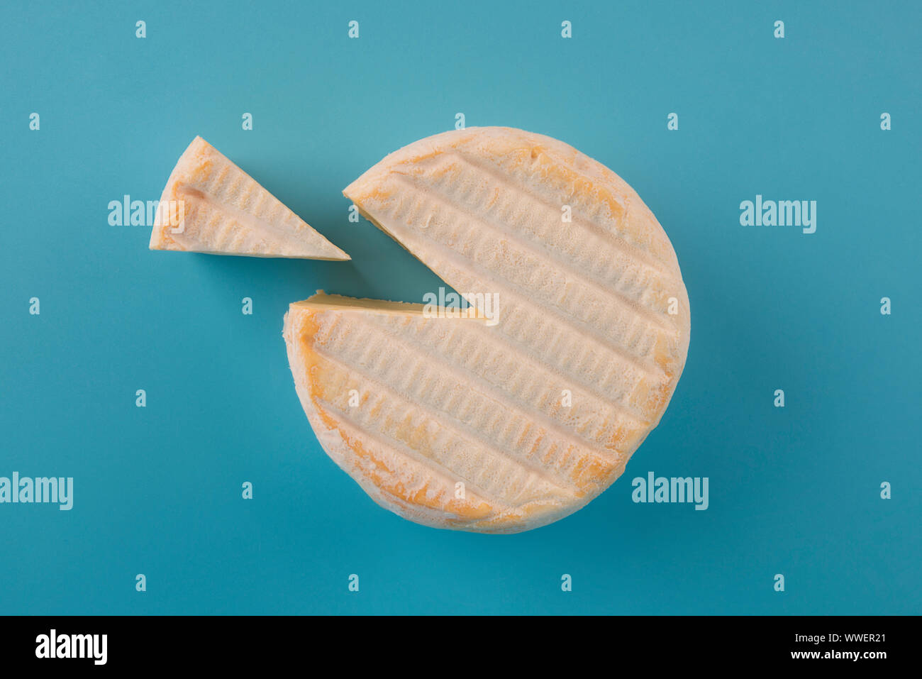 Wheel Of Cheese Top View