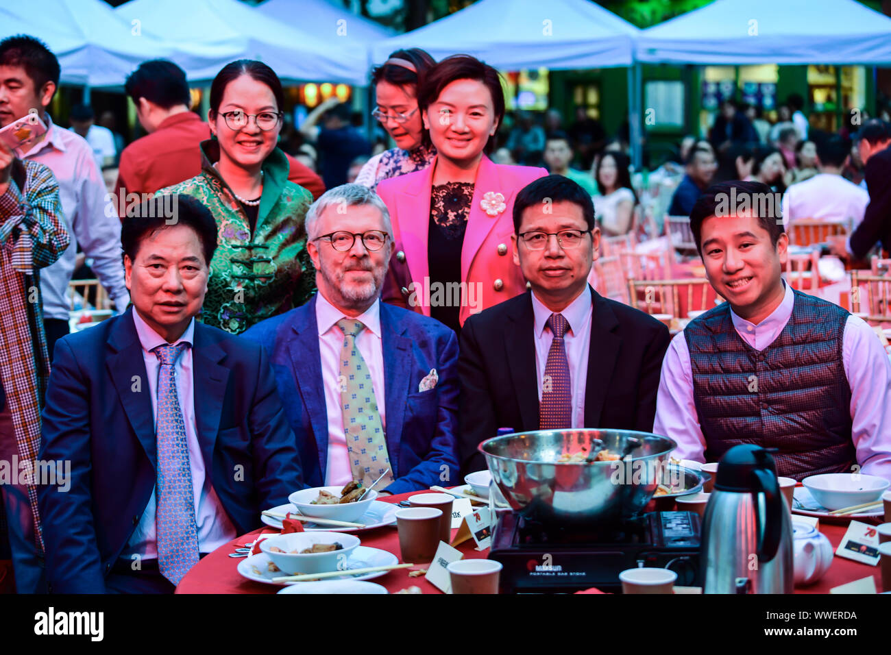 Chu Ting Tang of London Chinatown Chinese Association with Honourable ...