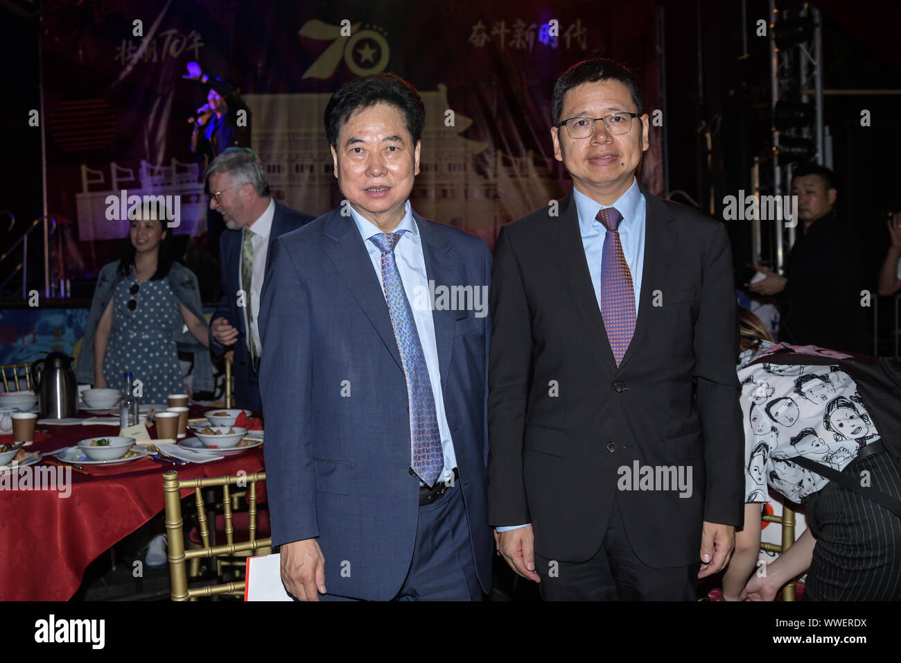 Chu Ting Tang of London Chinatown Chinese Association with Honourable ...