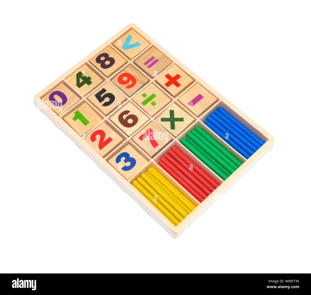 Number rods hi-res stock photography and images - Alamy